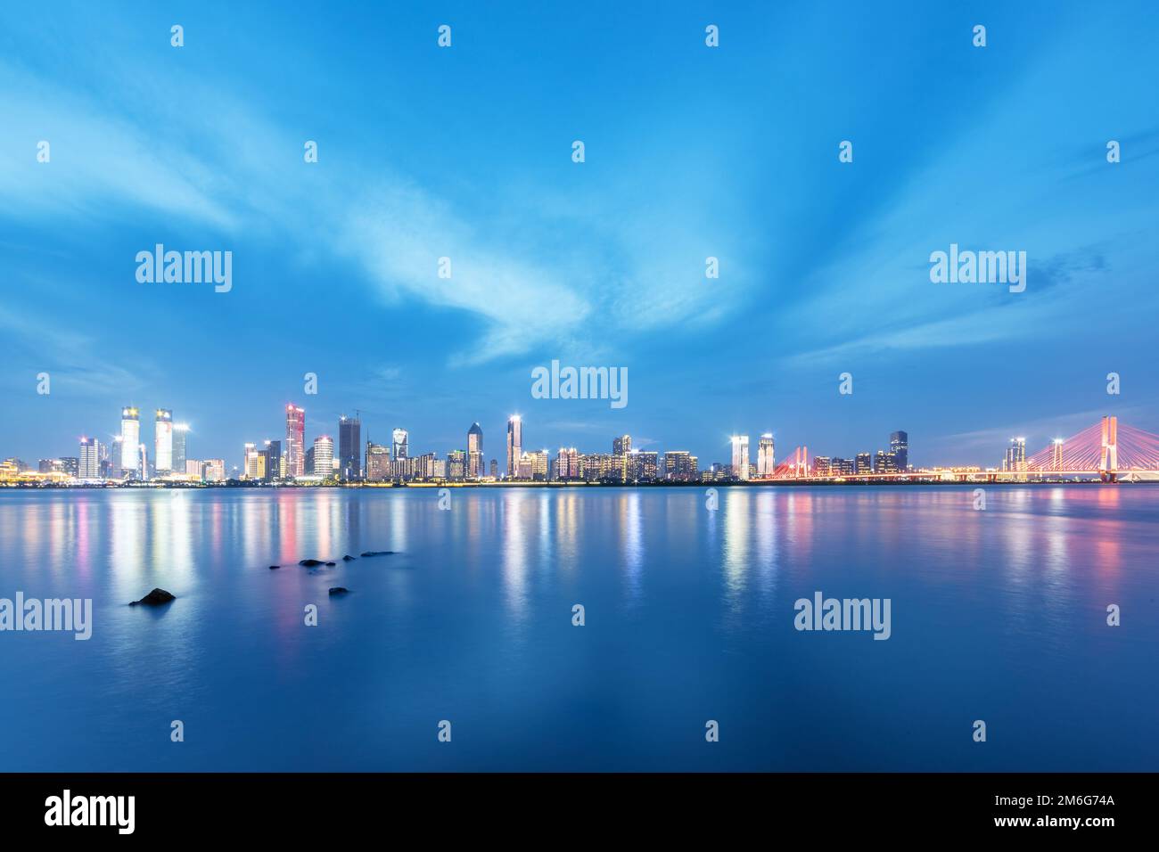 Beautiful landscape in night hi-res stock photography and images - Alamy