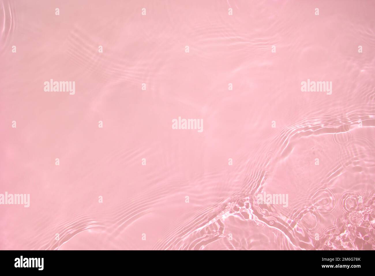 transparent pink colored clear calm water surface texture Stock Photo ...