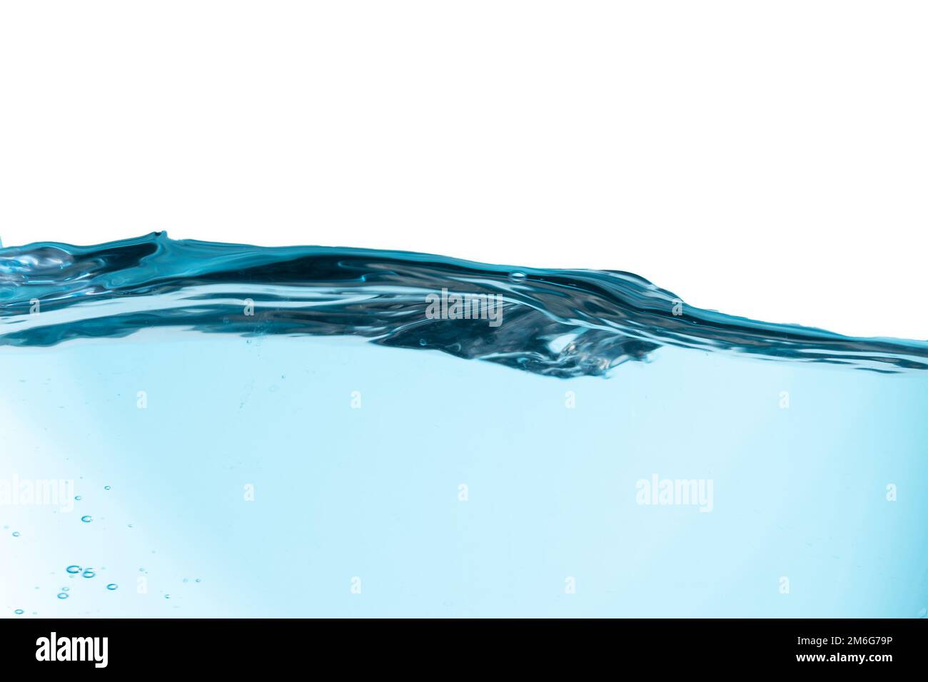 blue water isolated on white background Stock Photo - Alamy