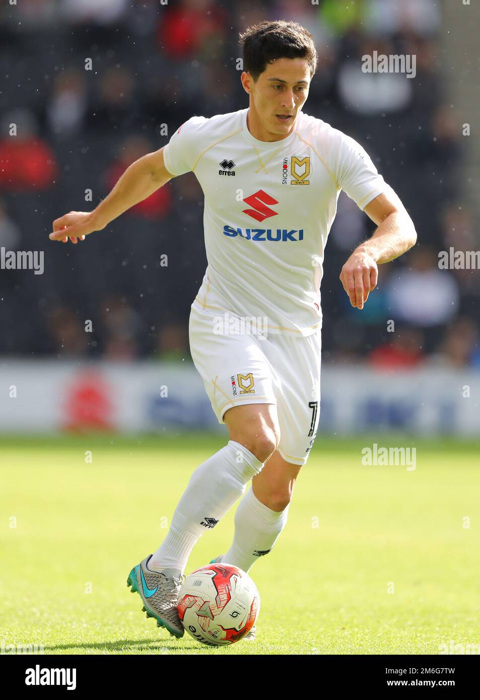 Samir Carruthers of Milton Keynes Dons - Milton Keynes Dons v Port Vale ...