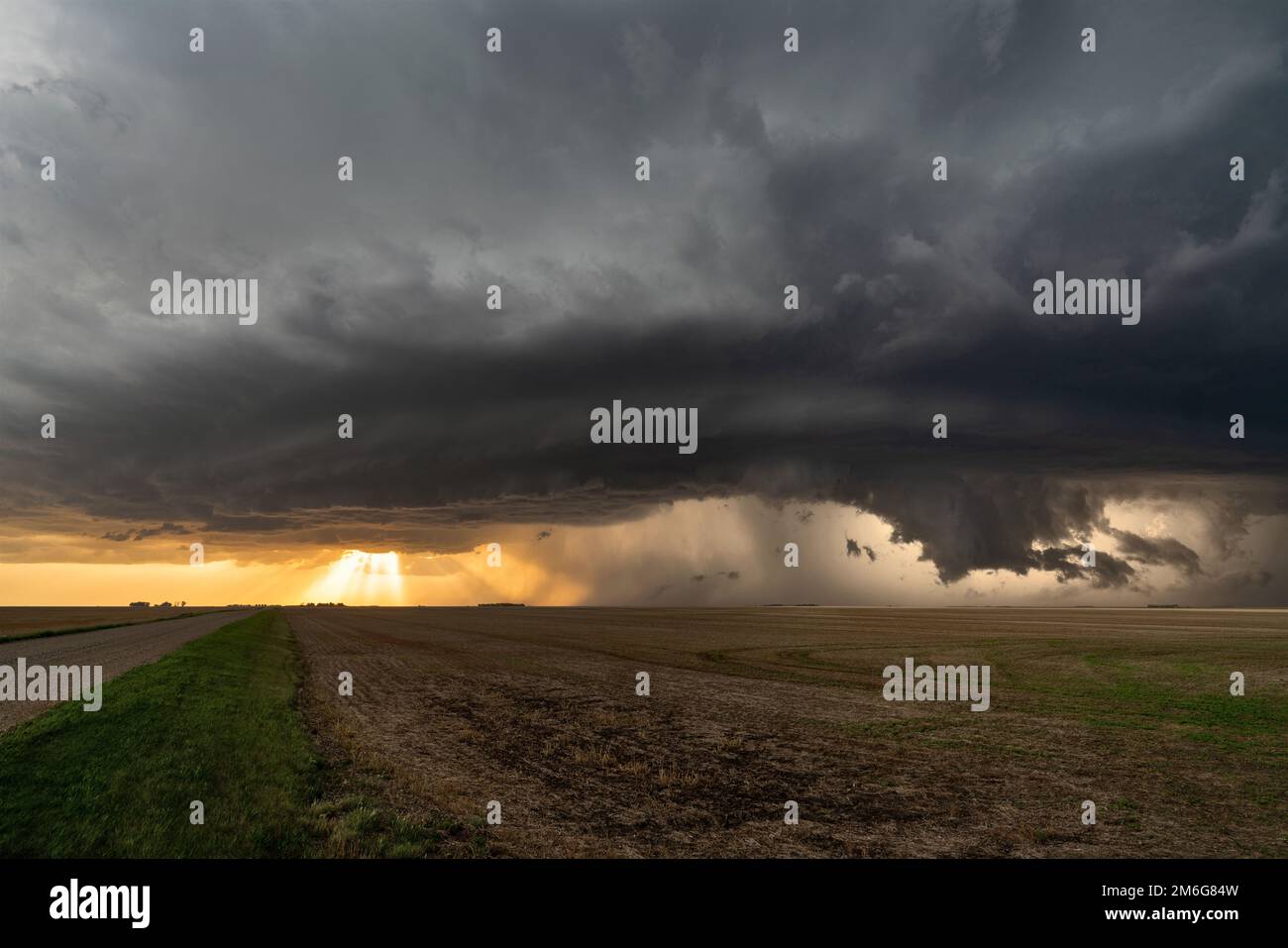 Prairie Storm Canada Stock Photo - Alamy