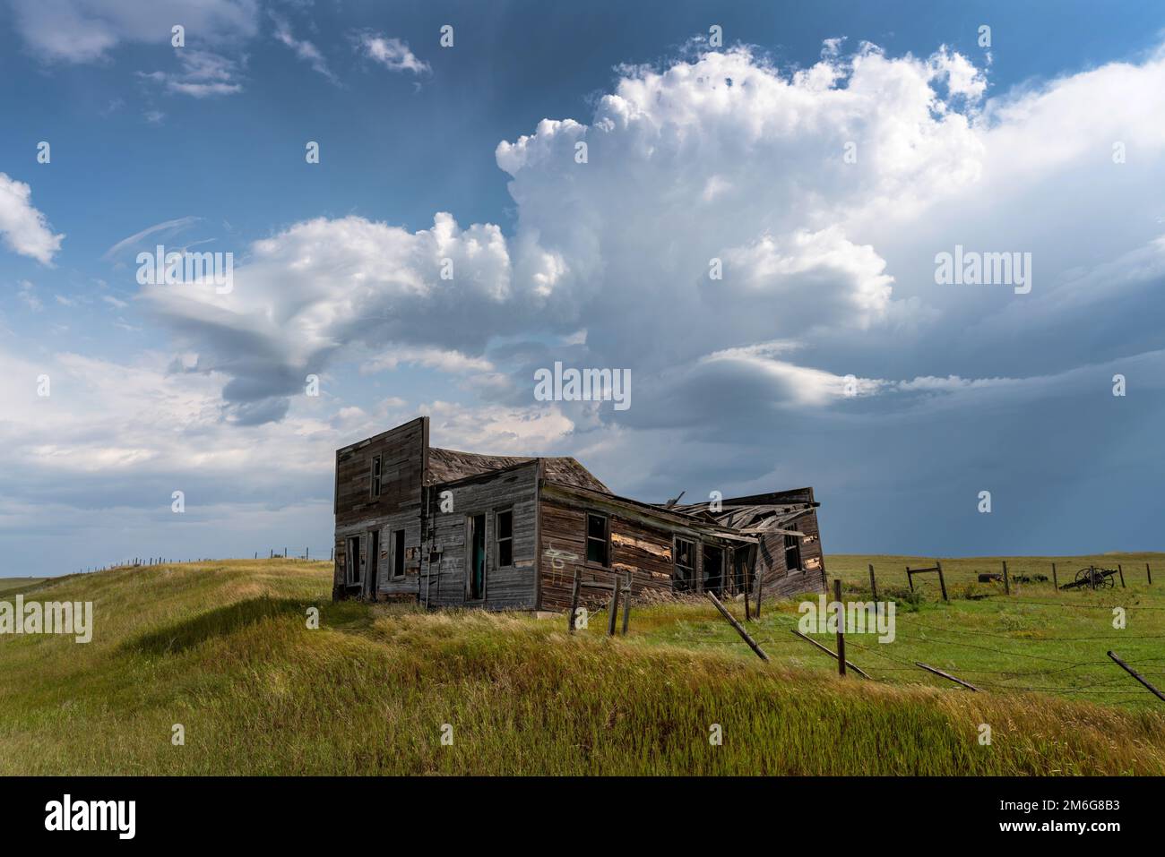 Prairie Storm Canada Stock Photo - Alamy