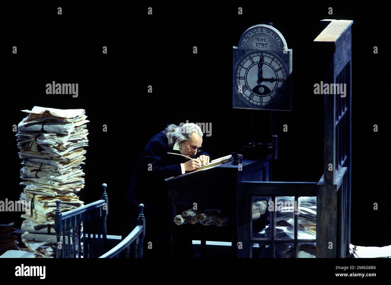 Clive Francis (Ebenezer Scrooge) in A CHRISTMAS CAROL by Charles ...