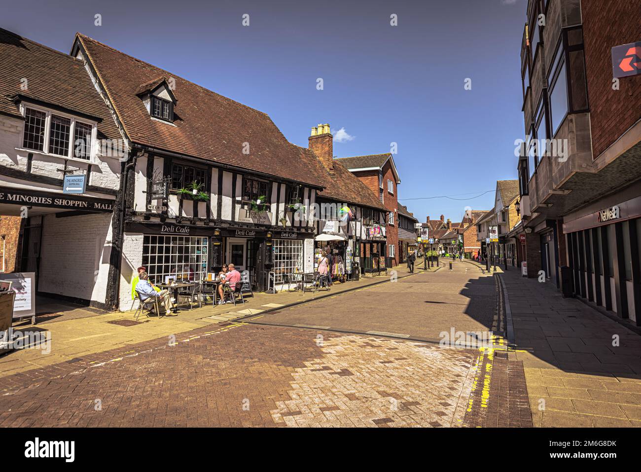 Stratton upon Avon - May 27 2022: Old Town of Stratton upon Avon ...