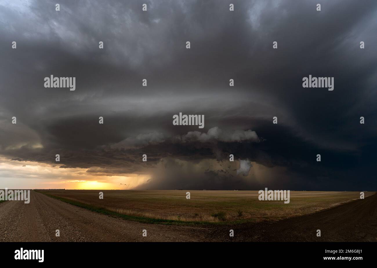 Prairie Storm Canada Stock Photo - Alamy