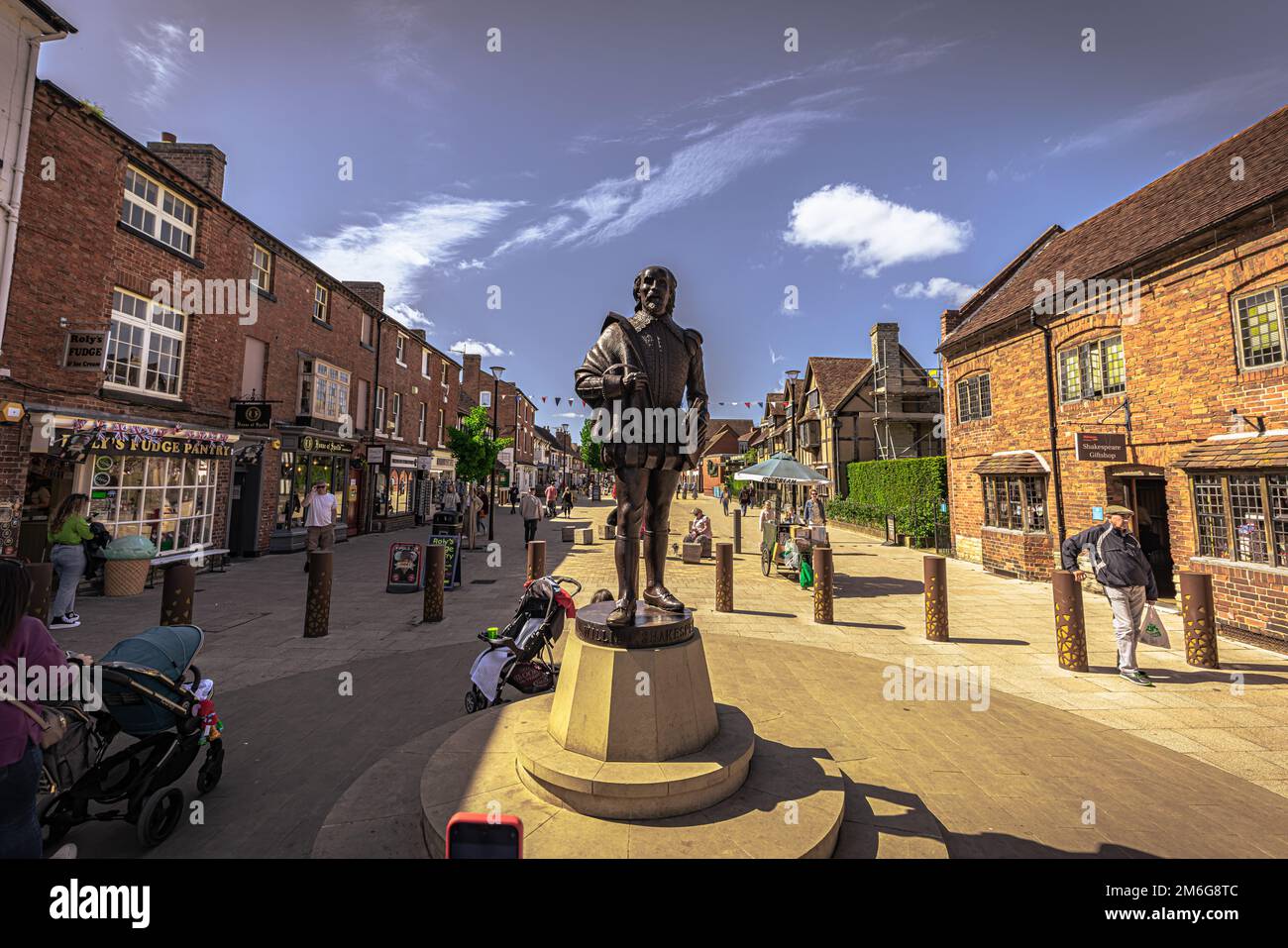 Stratton upon Avon - May 27 2022: Old Town of Stratton upon Avon ...