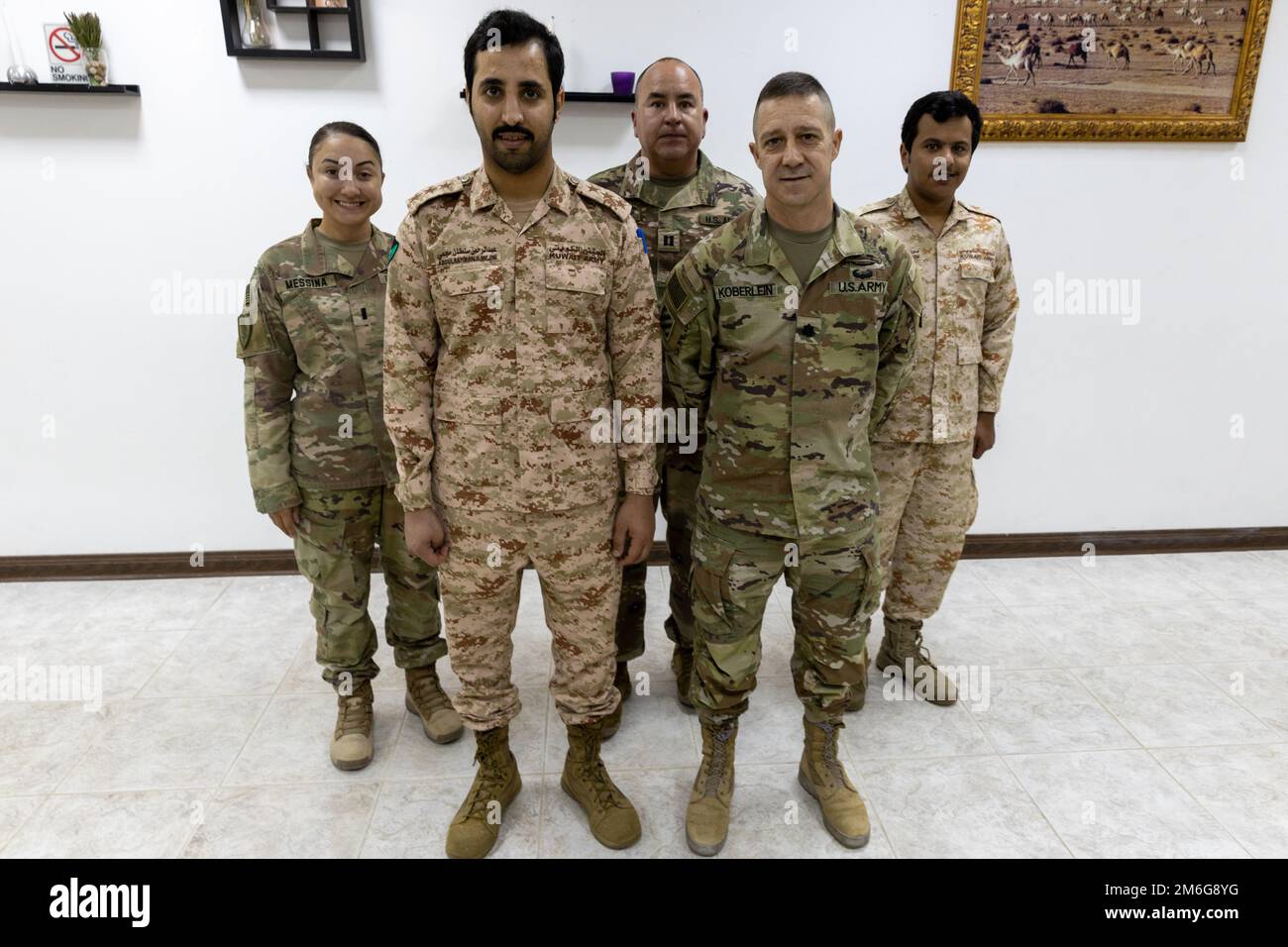 CAMP ARIFJAN, Kuwait- U.S. Army Soldiers assigned to the 3rd Battalion ...
