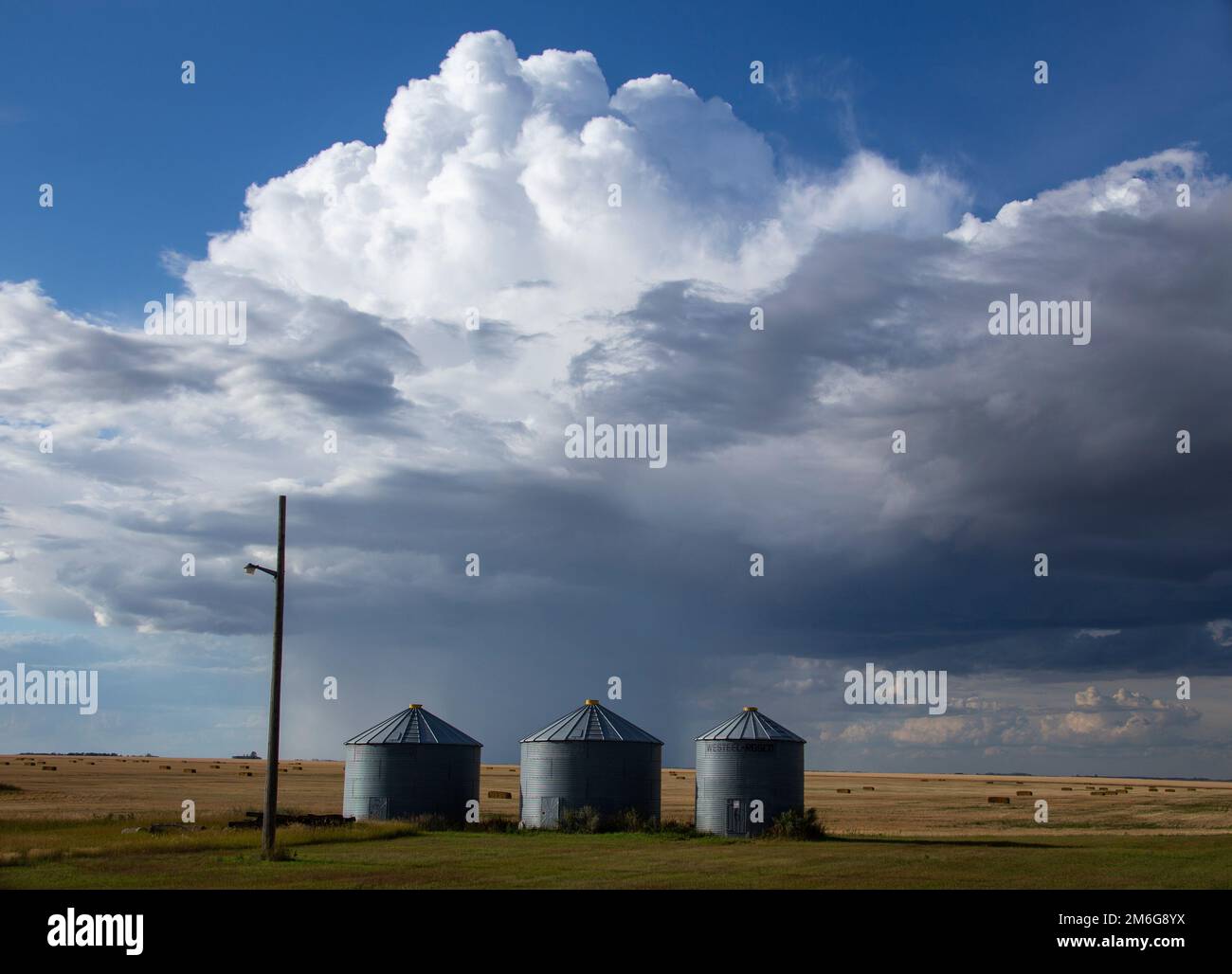 Prairie Storm Canada Stock Photo - Alamy