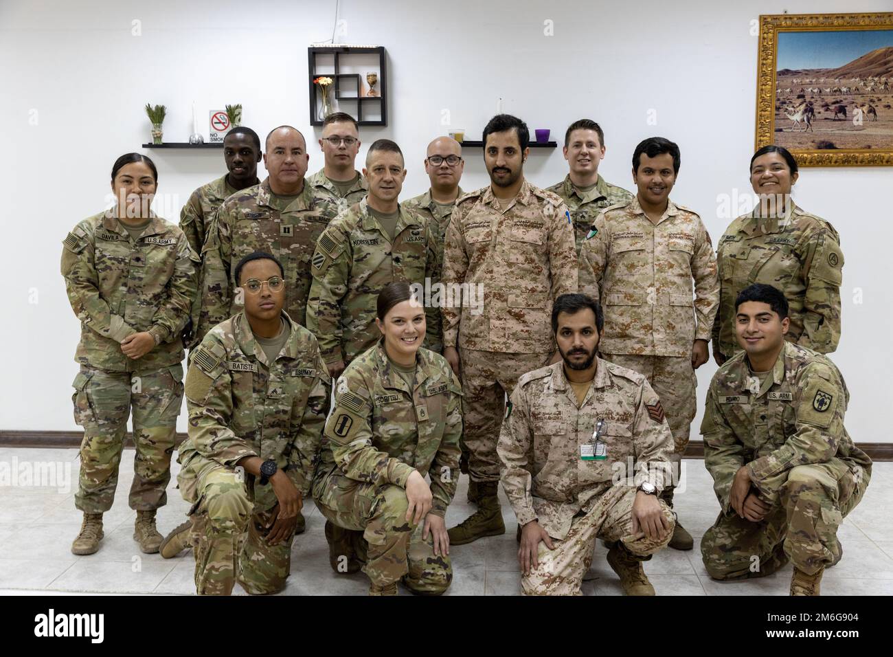 CAMP ARIFJAN, Kuwait- U.S. Army Soldiers assigned to the 3rd Battalion ...