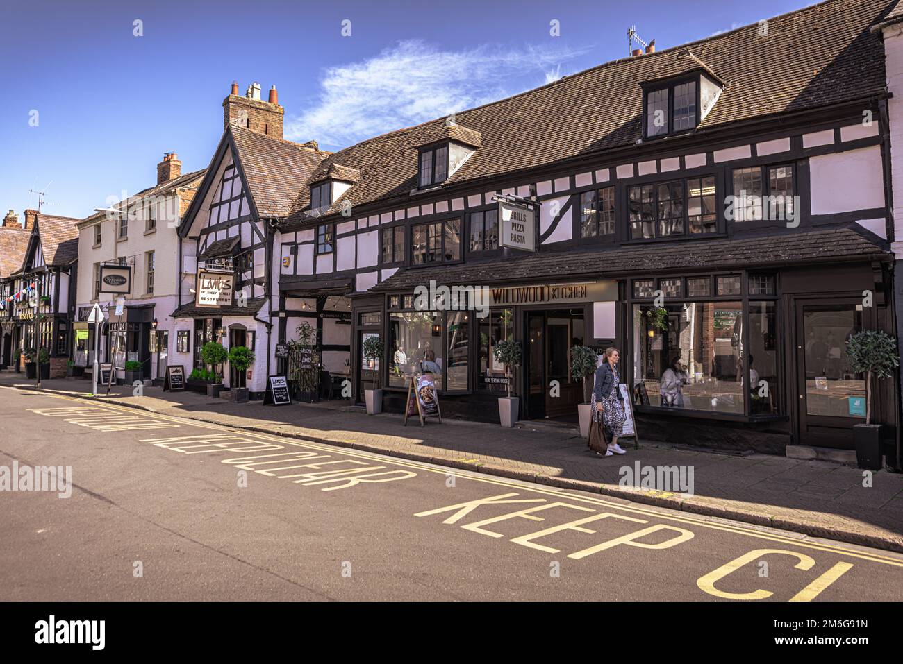 Stratton upon Avon - May 27 2022: Old Town of Stratton upon Avon ...