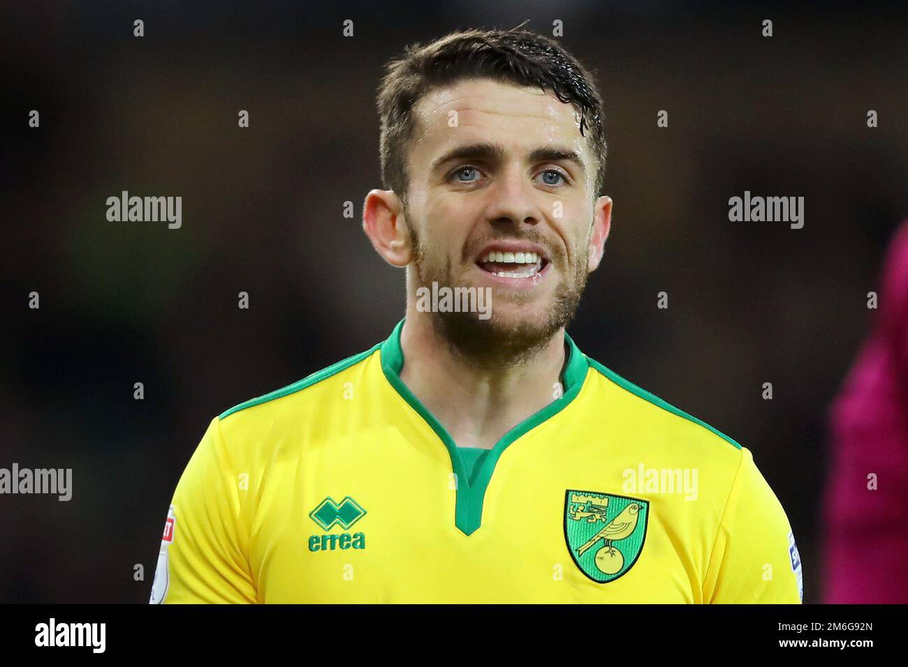 Robbie Brady of Norwich City - Norwich City v Brentford, Sky Bet ...