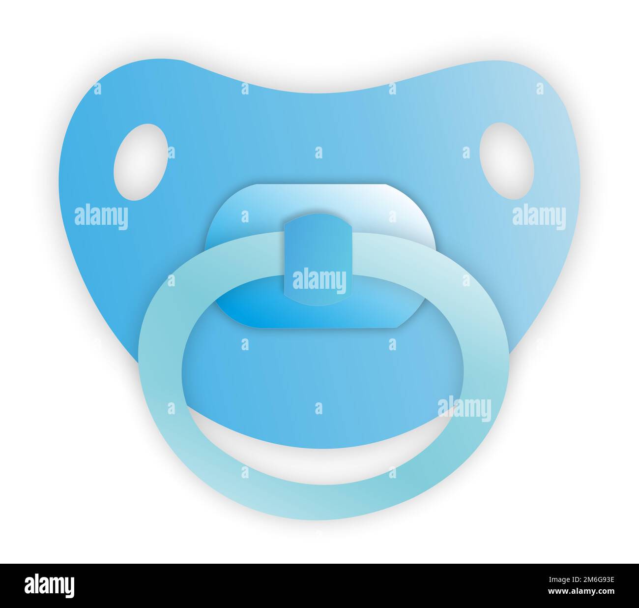 Baby dummies on white background. Baby pacifier isolated on white ...