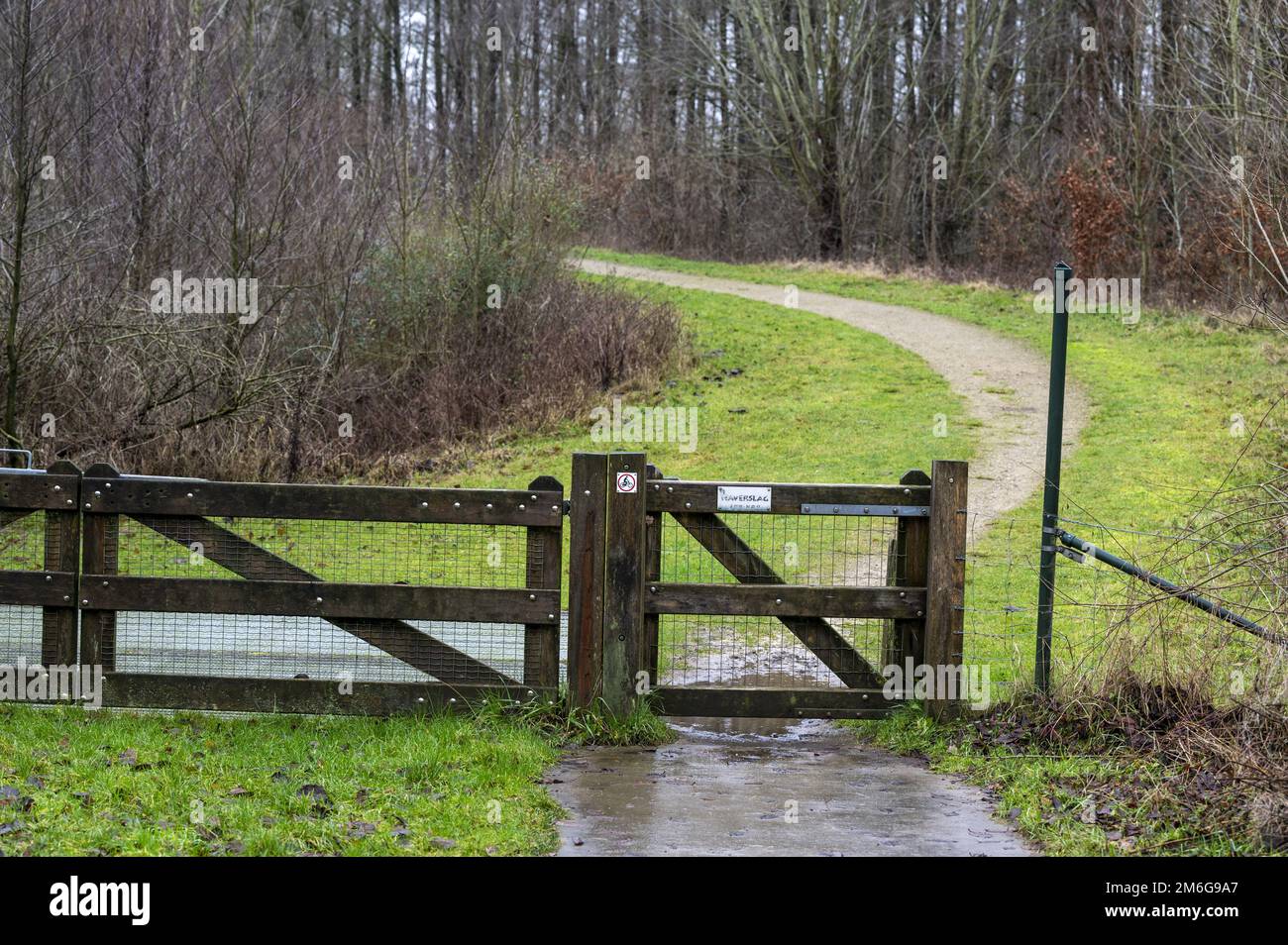 ZEEWOLDE - Netherlands, 04/01/2023, ZEEWOLDE - The location where the ...