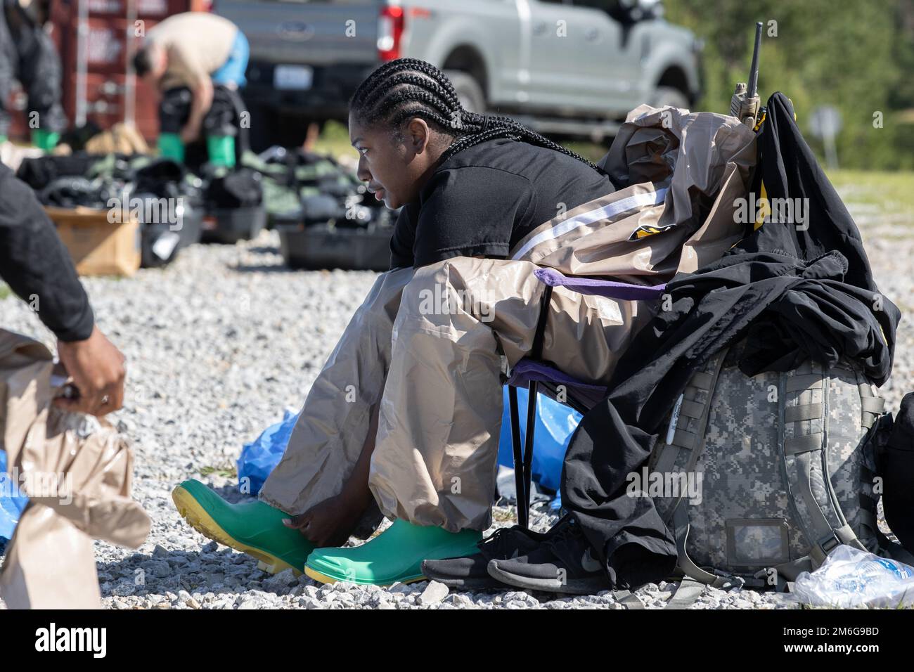 Soldiers from the Alabama National Guard's 31st CBRN Brigade and ...