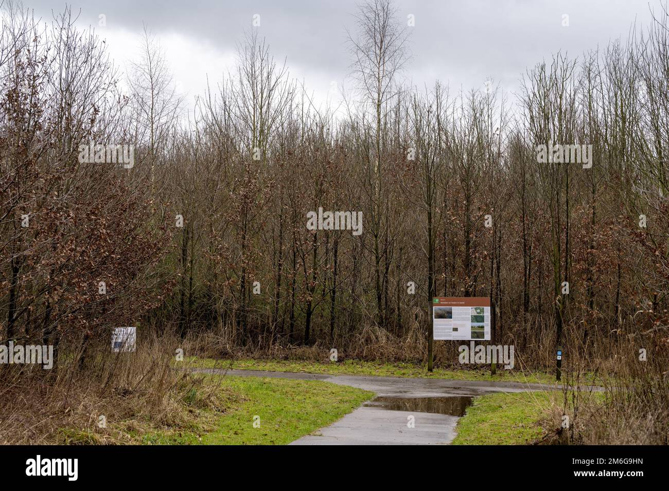 ZEEWOLDE - Netherlands, 04/01/2023, ZEEWOLDE - The location where the ...