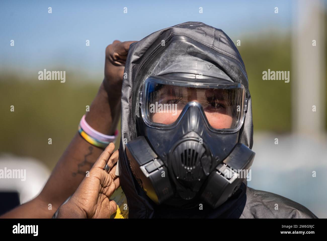 Soldiers from the Alabama National Guard's 31st CBRN Brigade and ...