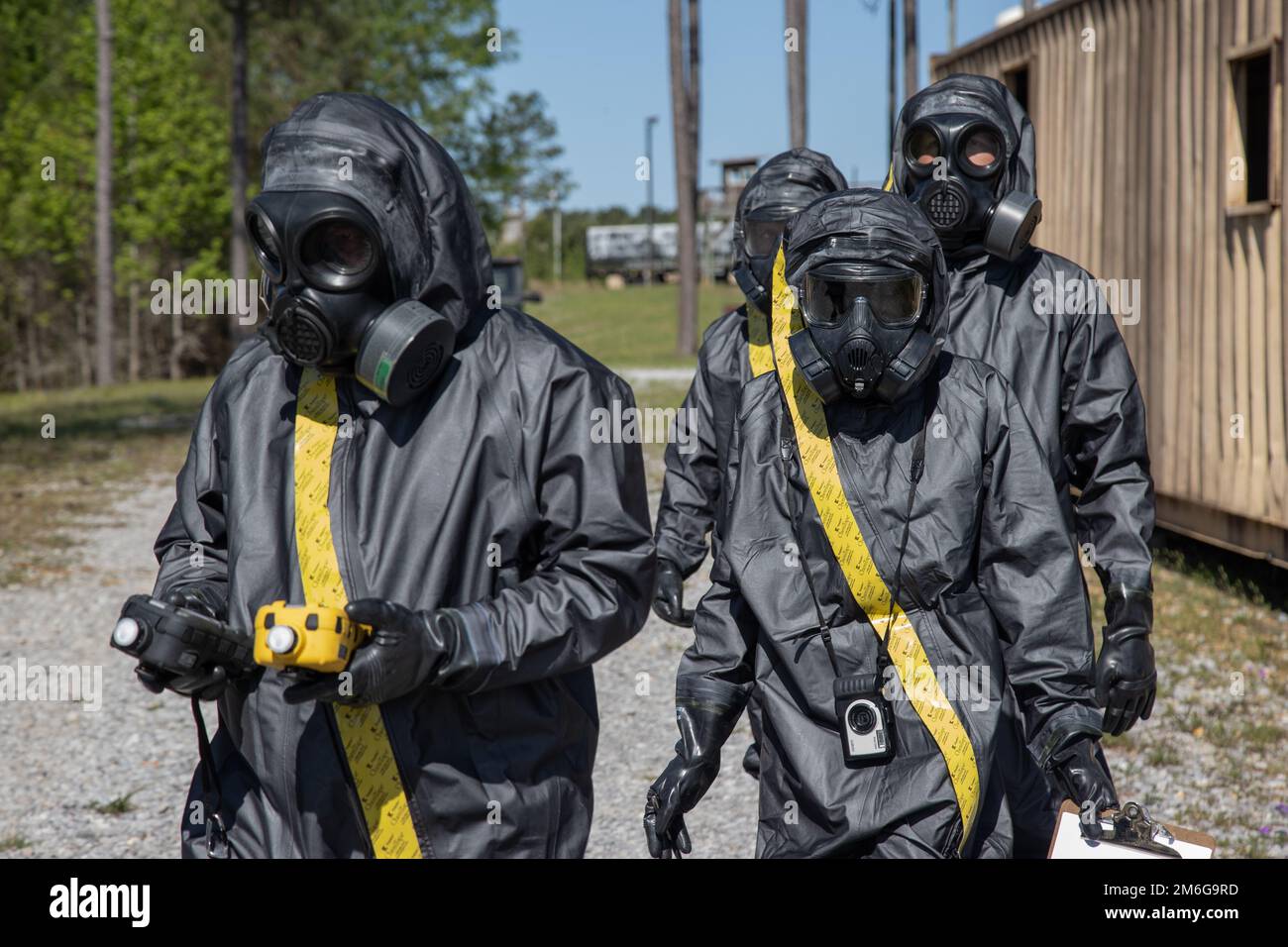 Soldiers from the Alabama National Guard's 31st CBRN Brigade and ...