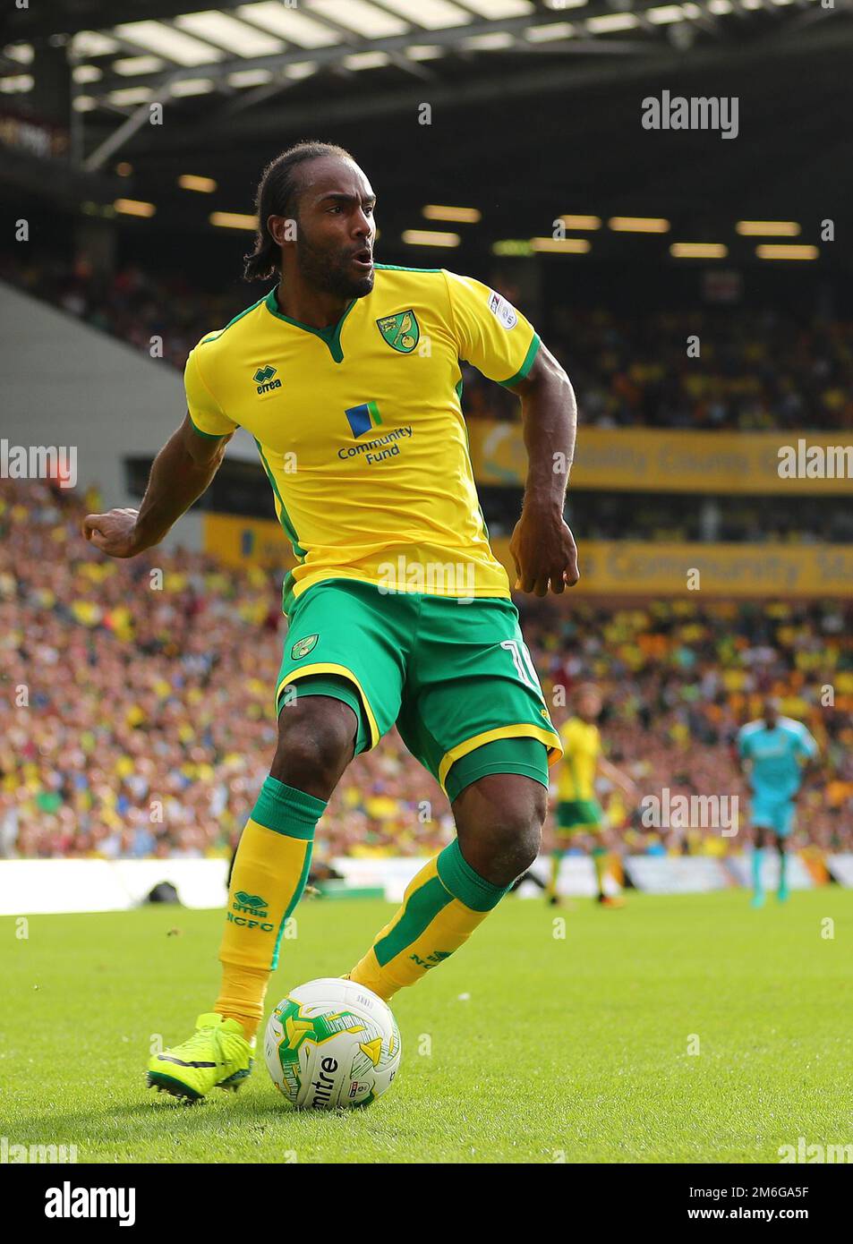 Cameron Jerome of Norwich City - Norwich City v Burton Albion, Sky Bet ...