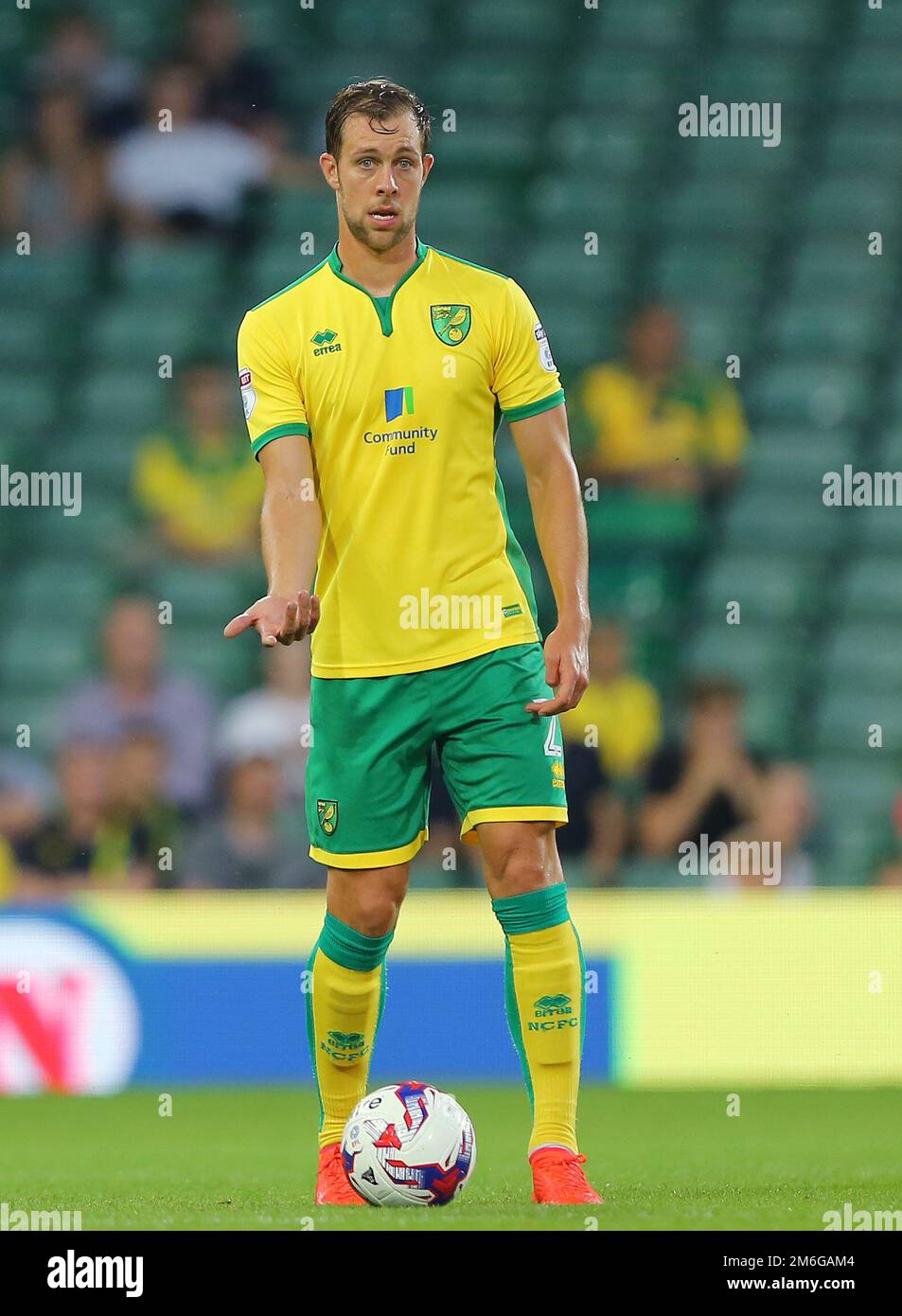 Steven Whittaker of Norwich City - Norwich City v Coventry City ...