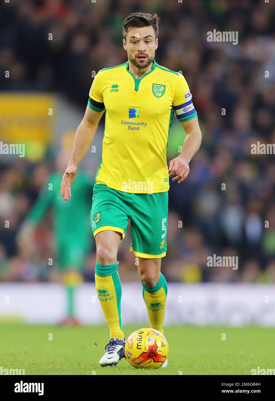 Russell Martin of Norwich City - Norwich City v Derby County, Sky Bet ...