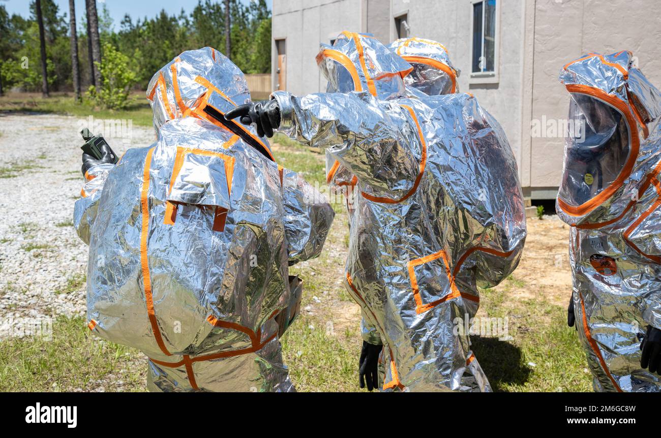 Soldiers from the Alabama National Guard's 31st CBRN Brigade and ...