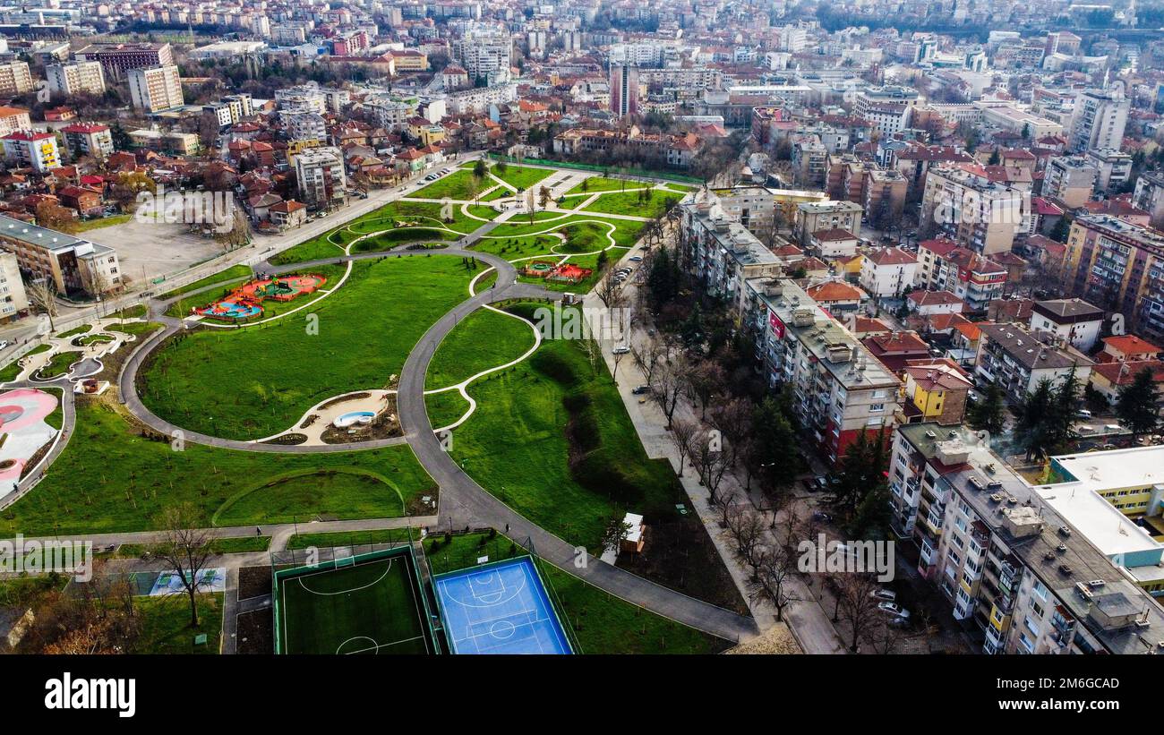 City military park Stock Photo - Alamy