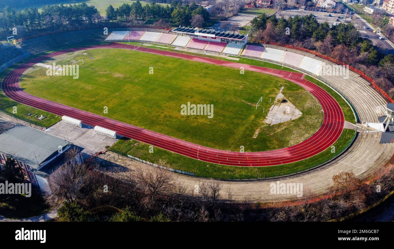 Old soccer stadium hi-res stock photography and images - Alamy