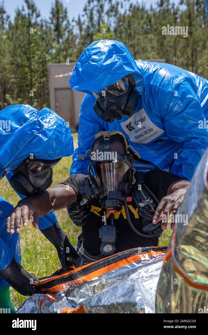 Soldiers from the Alabama National Guard's 31st CBRN Brigade and ...