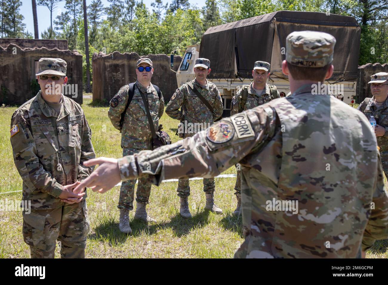 Soldiers from the Alabama National Guard's 31st CBRN Brigade and ...