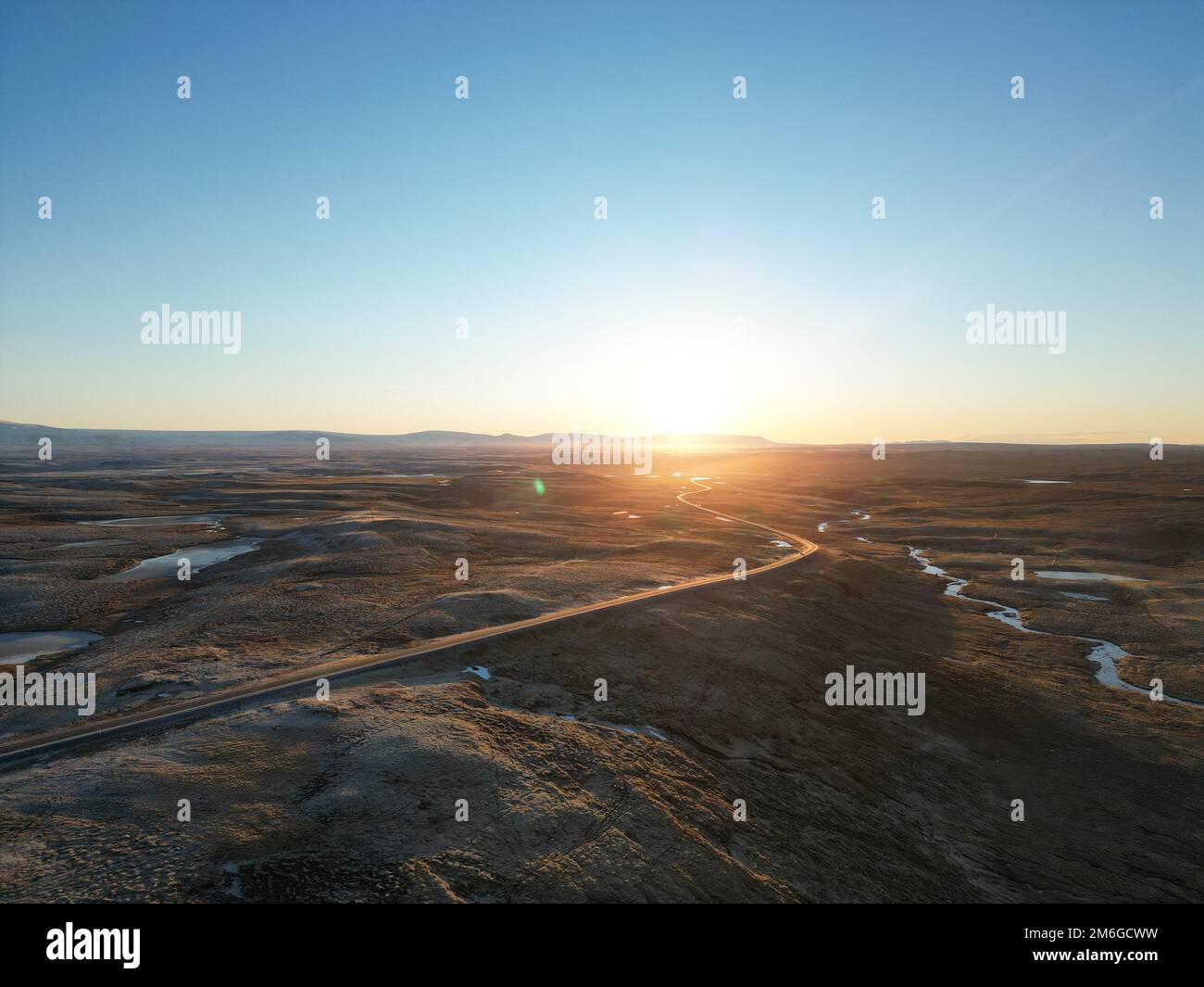 Sunset Iceland December 2022 Stock Photo - Alamy