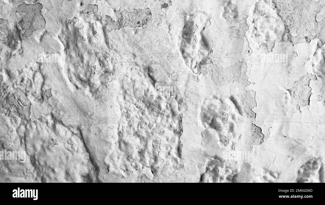 Distressed Shabby Weathered Whitewashed Wall Texture Close-up ...