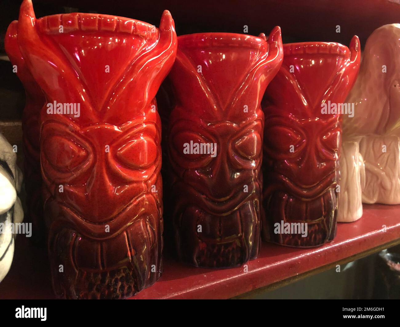 Girly Ceramic Tiki Mugs