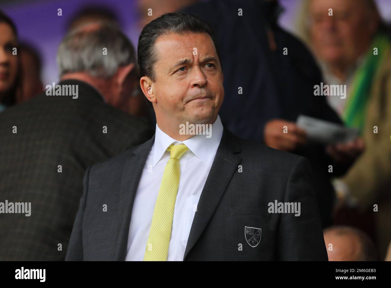 Chief Executive Officer of Norwich City, Jez Moxey - Norwich City v ...