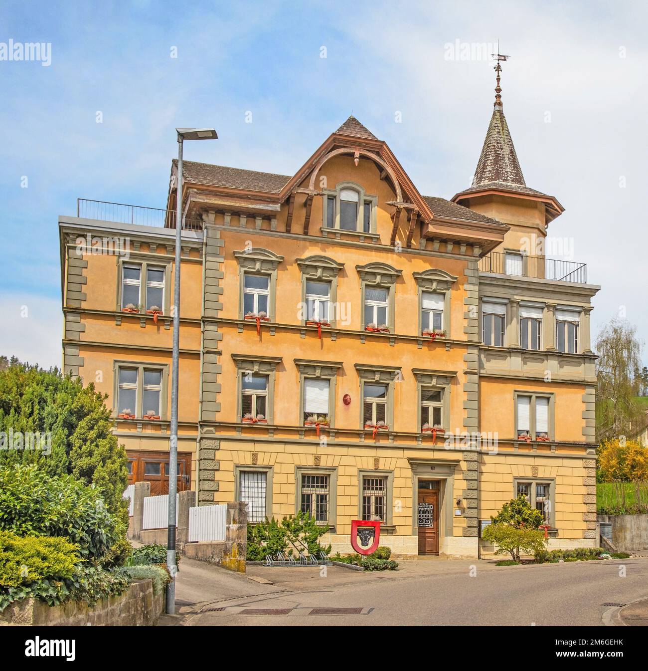 Villa Aida Schleitheim, Canton Schaffhausen, Switzerland Stock Photo ...