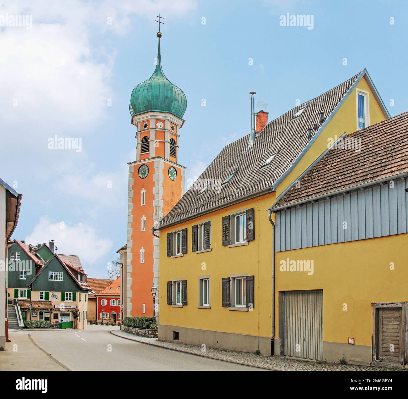 St. Nicholas, Allensbach on Lake Constance Stock Photo - Alamy