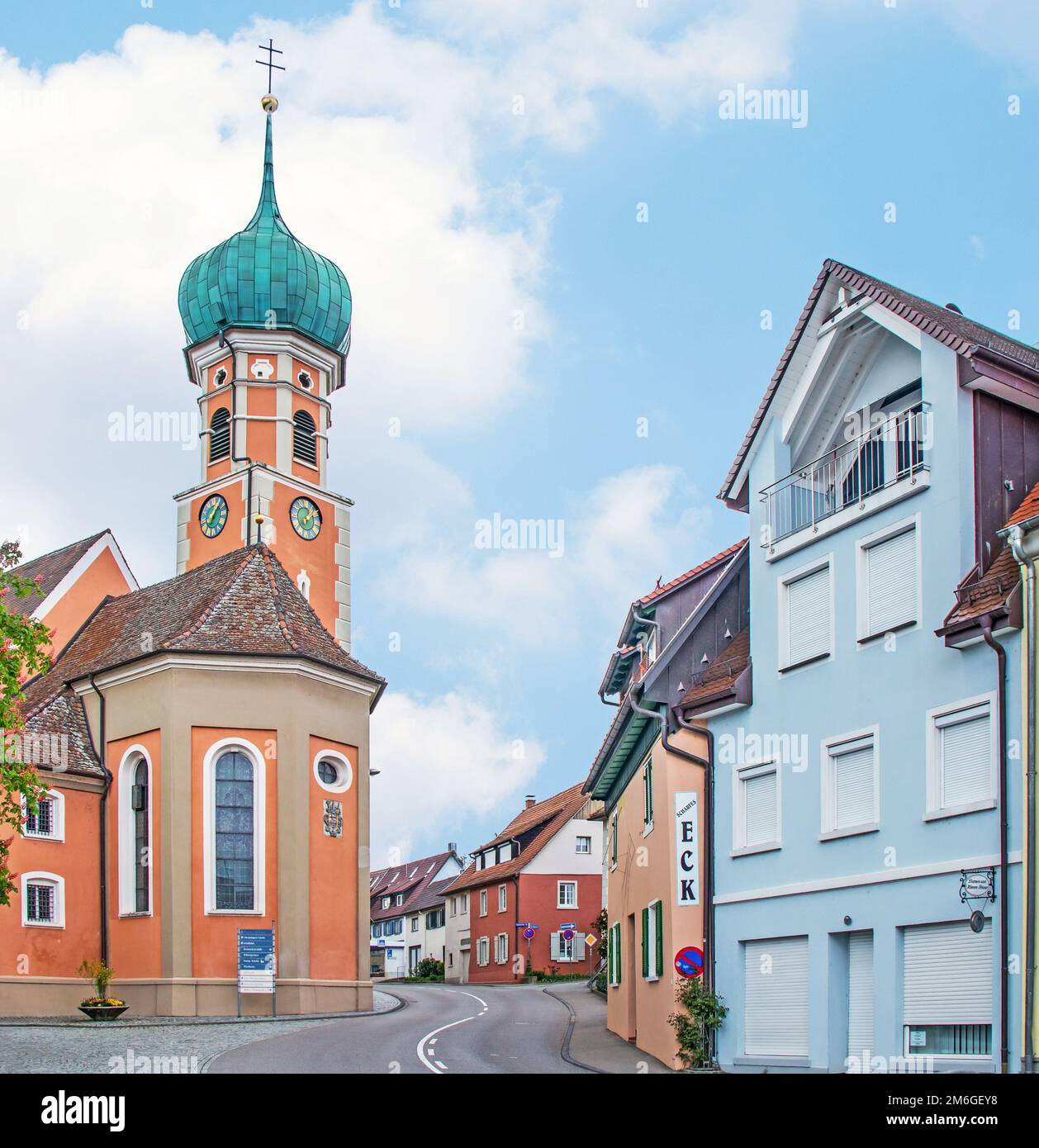 St. Nicholas, Allensbach on Lake Constance Stock Photo - Alamy