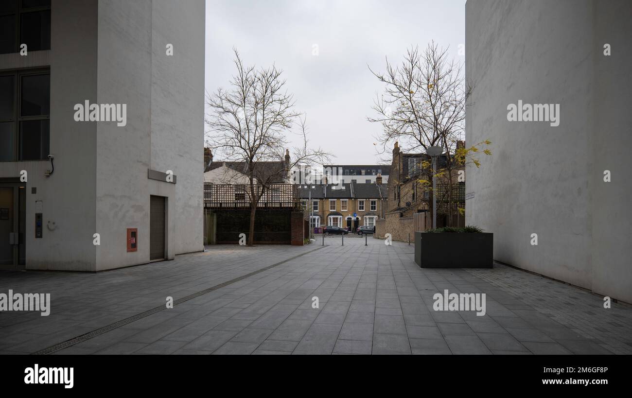 View of Quadrant Walk Alley Stock Photo - Alamy