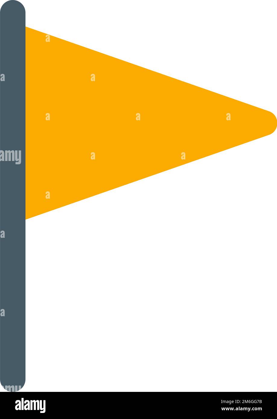 Destination flag. Goal icon. Editable vector Stock Vector Image & Art - Alamy