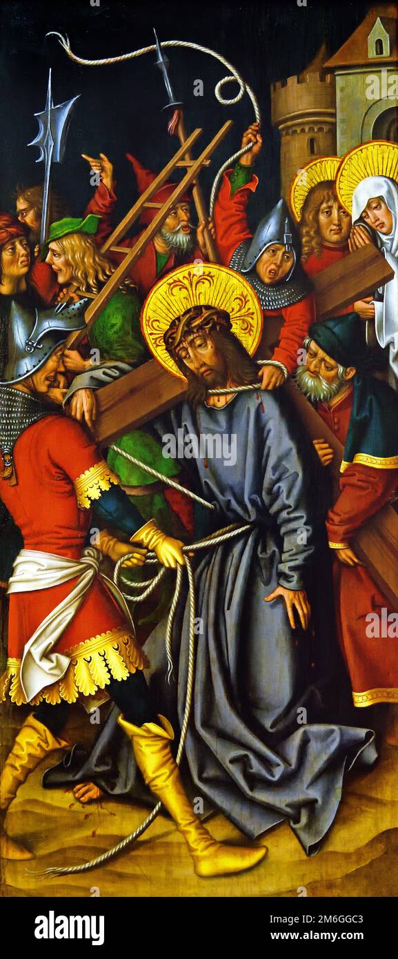 Christ carrying the Cross Sigmund Holbein, Frankfurt-am-Main, Germany ...
