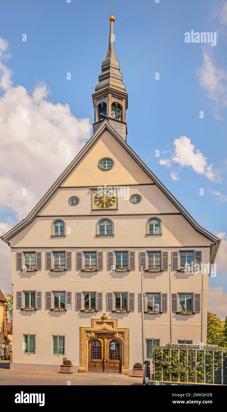 City Hall Bad-Cannstatt Stock Photo - Alamy