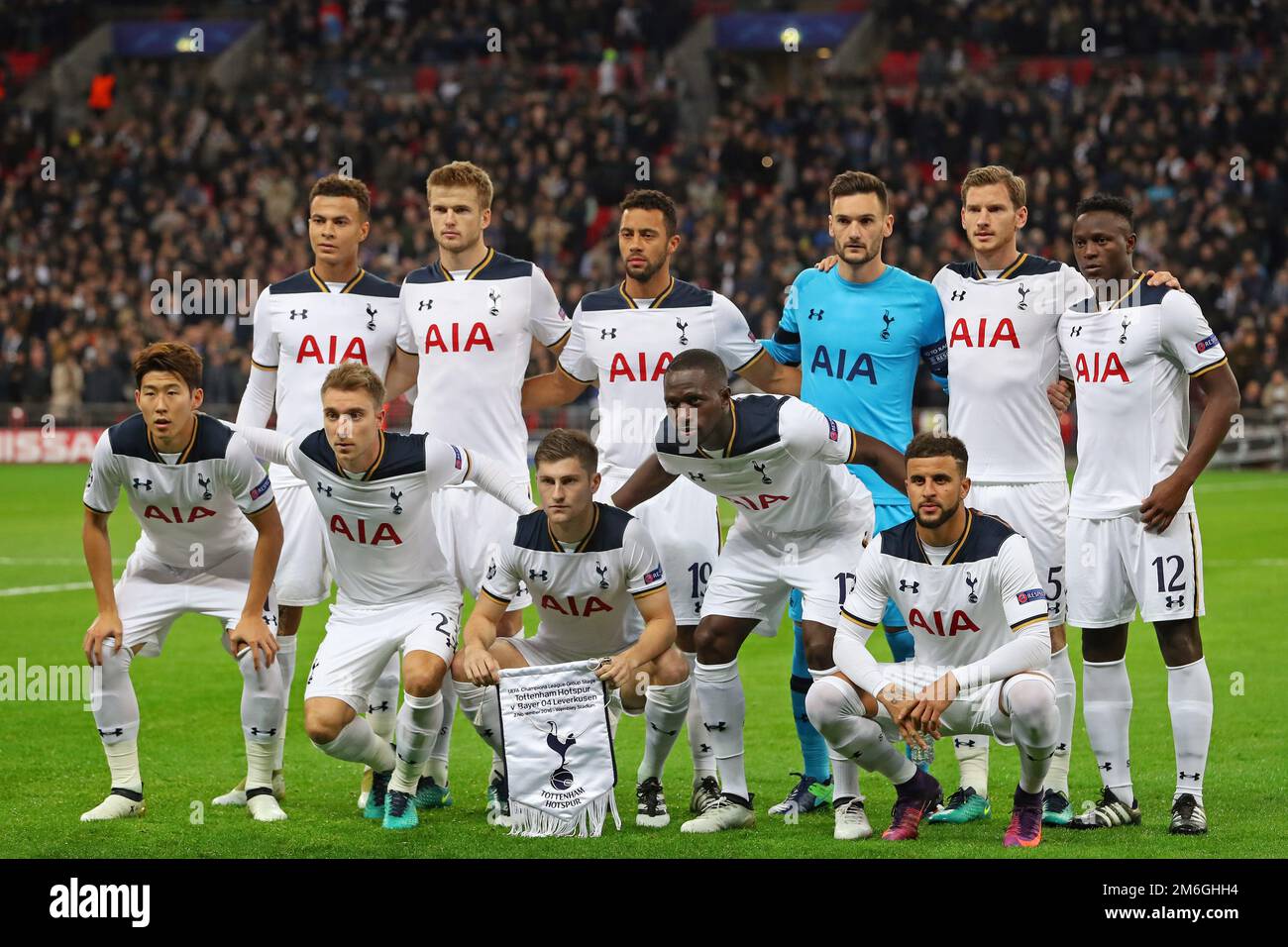 Tottenham Hotspur team lineup - Tottenham Hotspur v Bayer Leverkusen ...