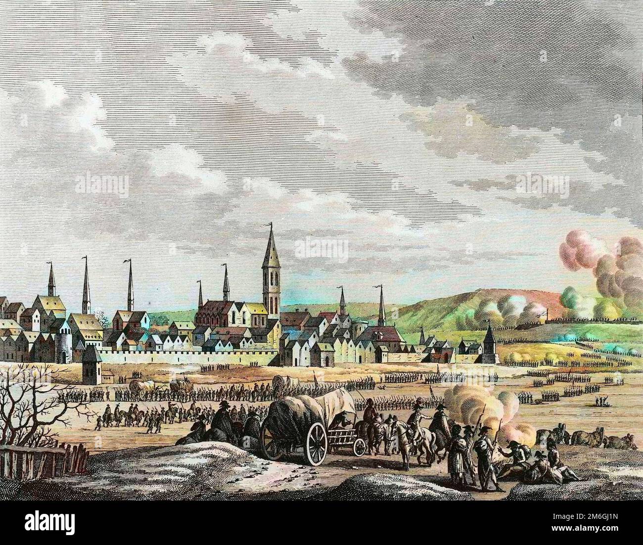 Guerre de la revolution francaise et mouvements contre revolutionnaire ...