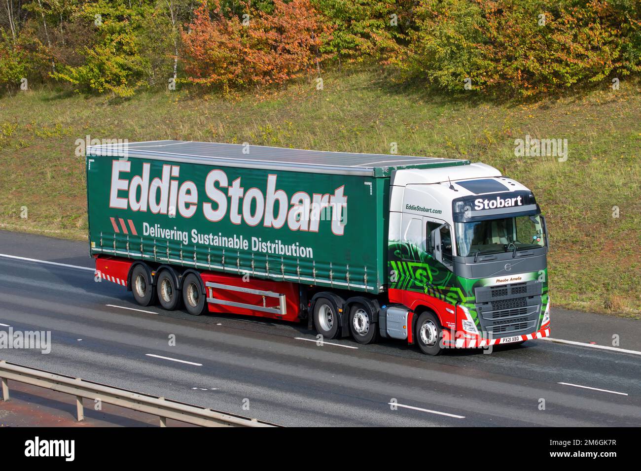 Eddie Stobart Volvo FH PX21 XBD Stock Photo - Alamy
