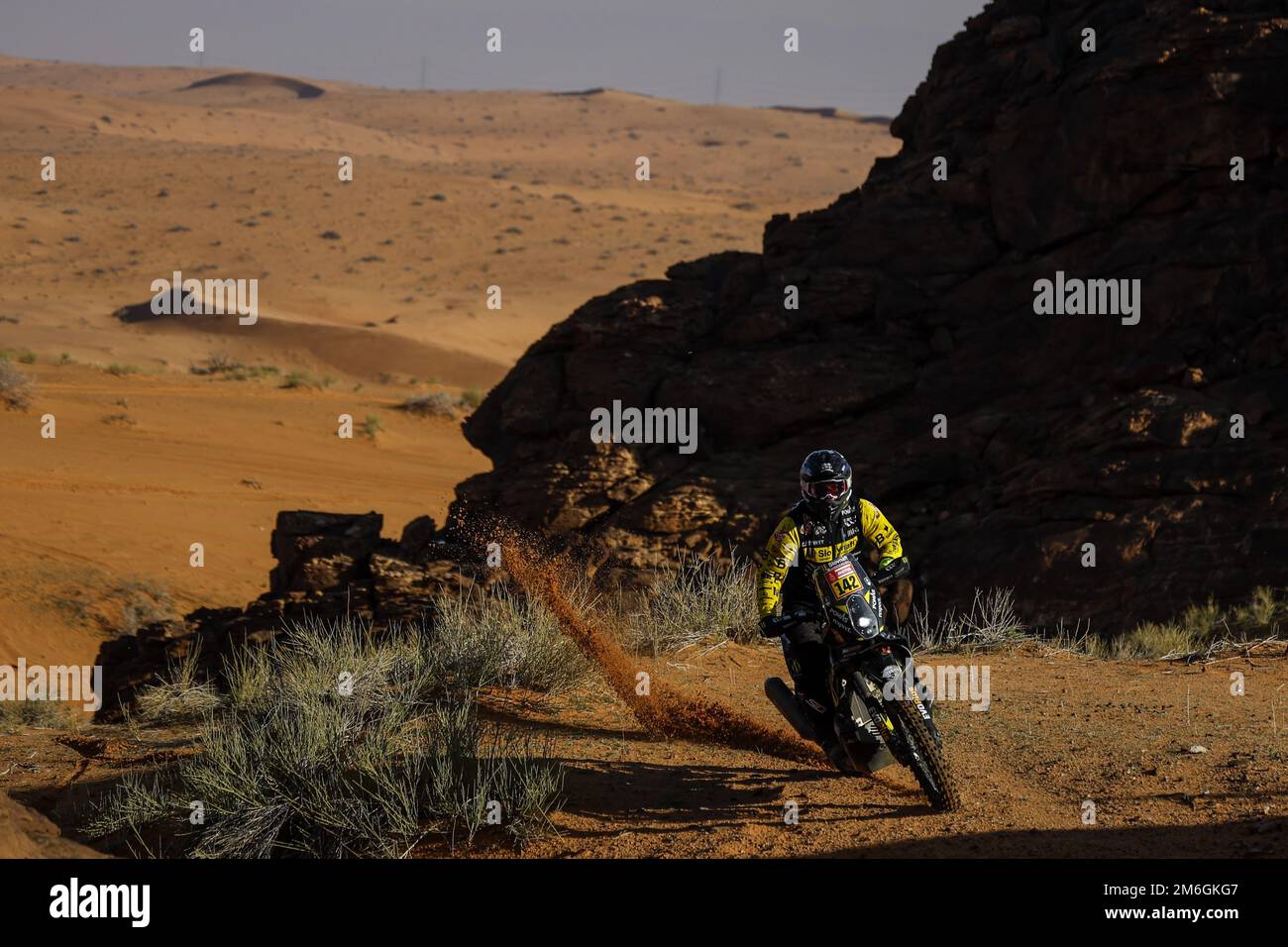 142 SVITKO Stevan (svk), Slovnaft Rally Team, KTM, Moto, action during ...