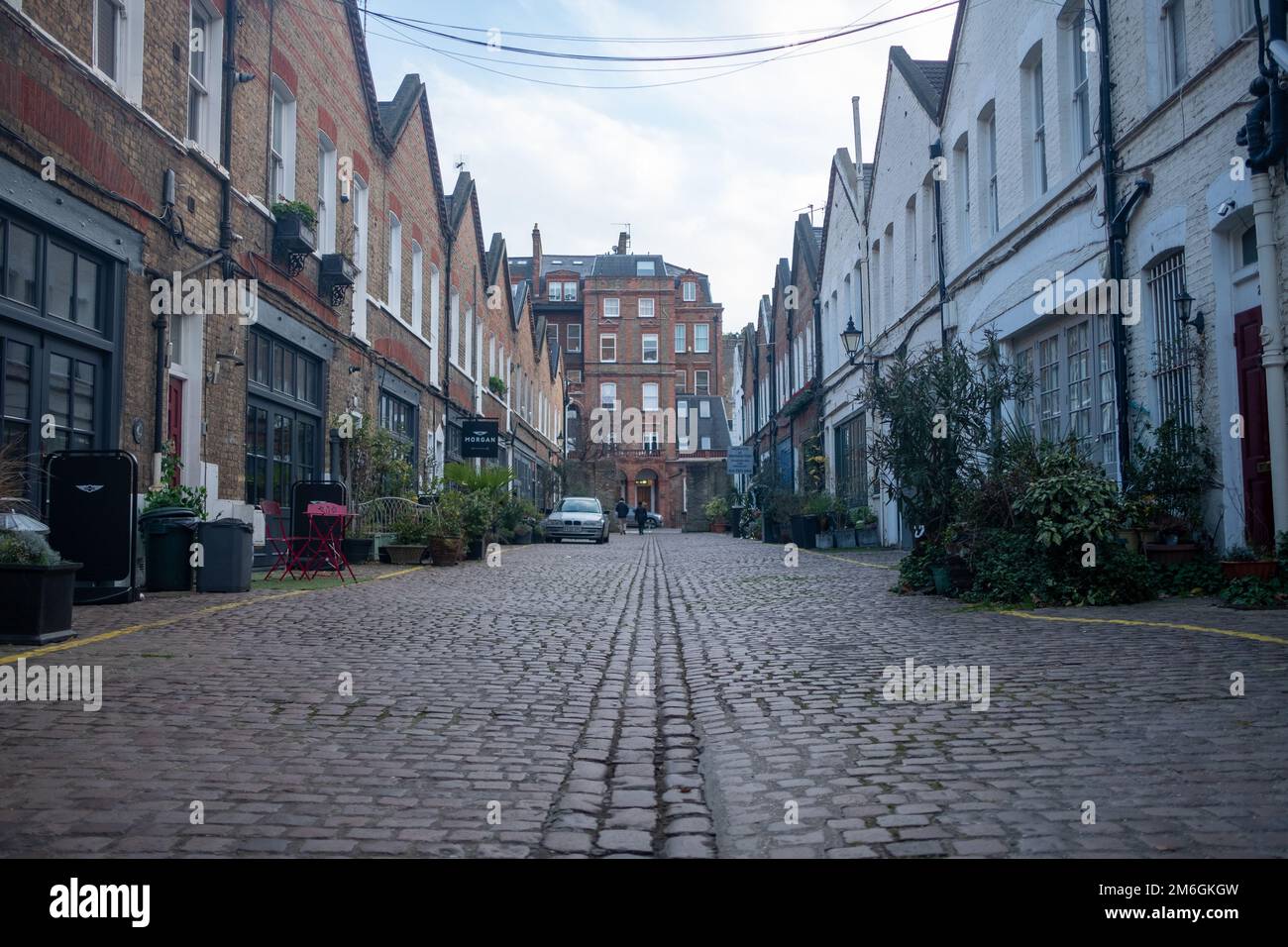 London- December 2022: Astwood Mews in Kensington Stock Photo - Alamy