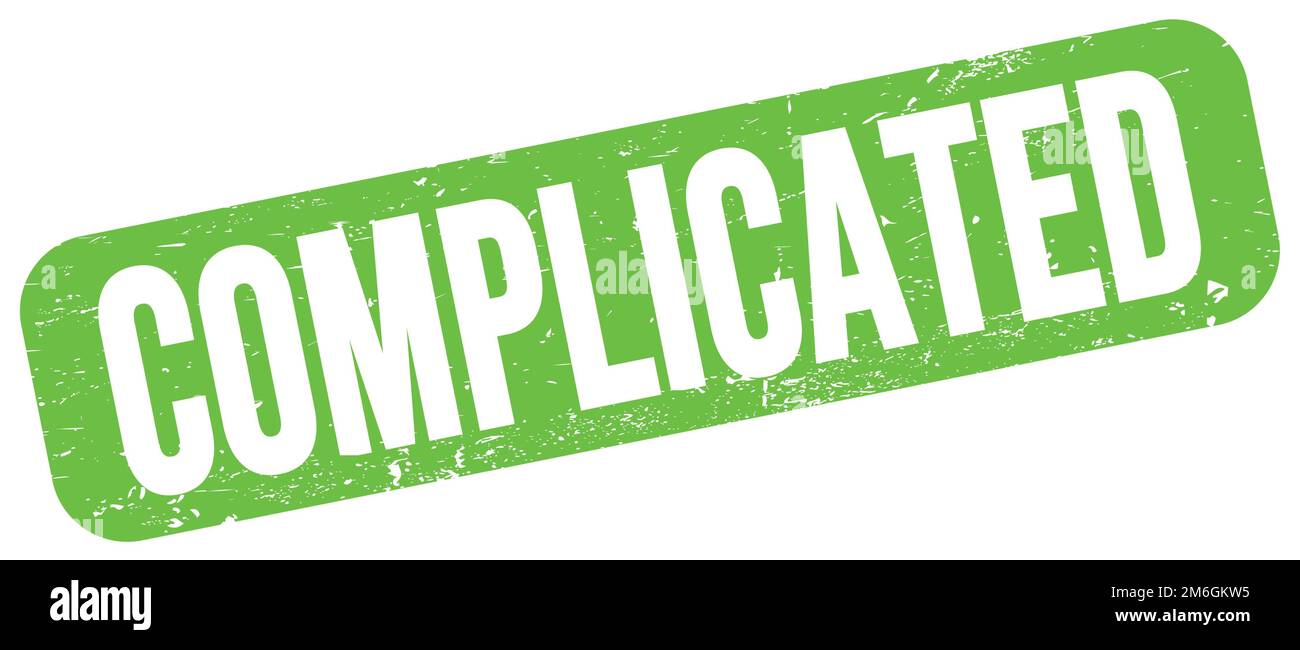 Complicated word hi-res stock photography and images - Alamy