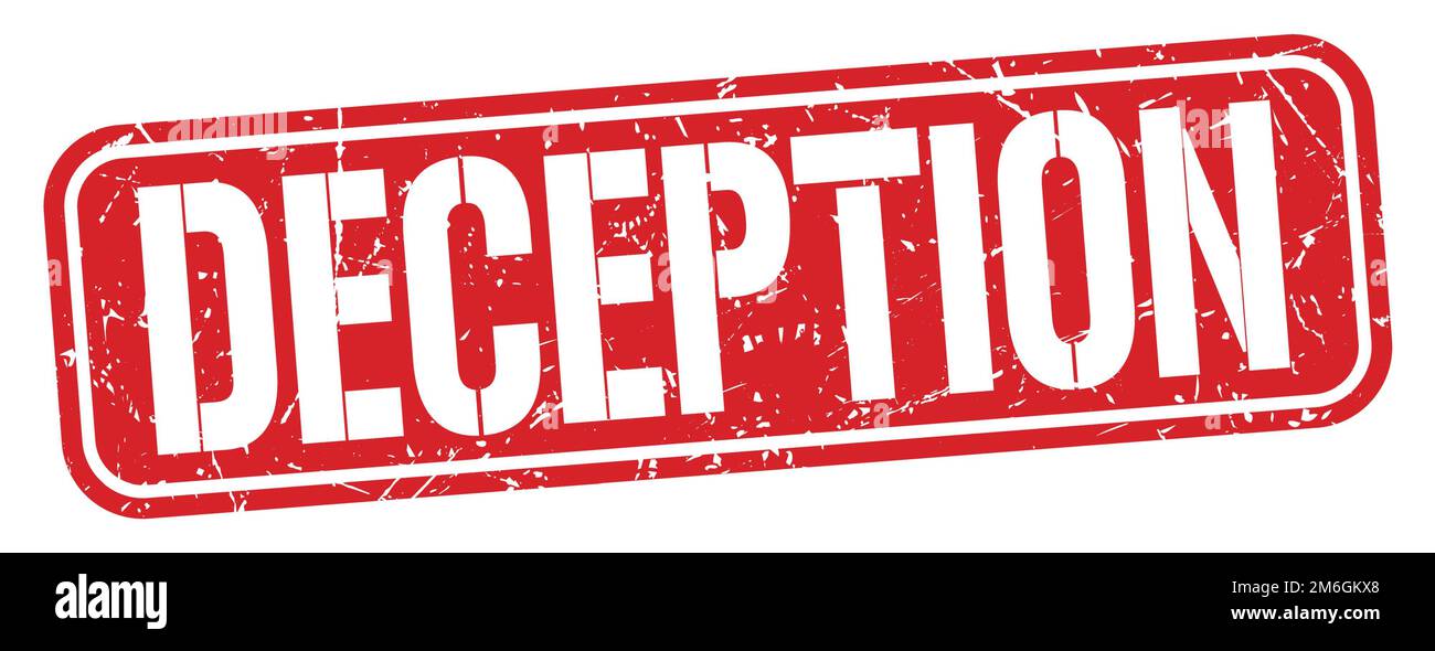 Deception stamp hi-res stock photography and images - Alamy