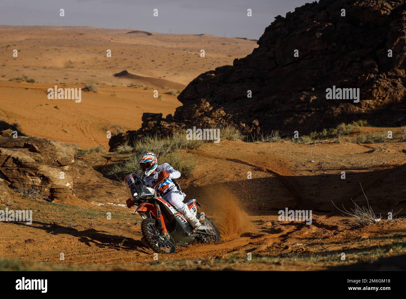 46 LUCCI Paolo (ita), BAS World KTM Racing Team, KTM, Moto, FIM W2RC, action during the Stage 4 ...