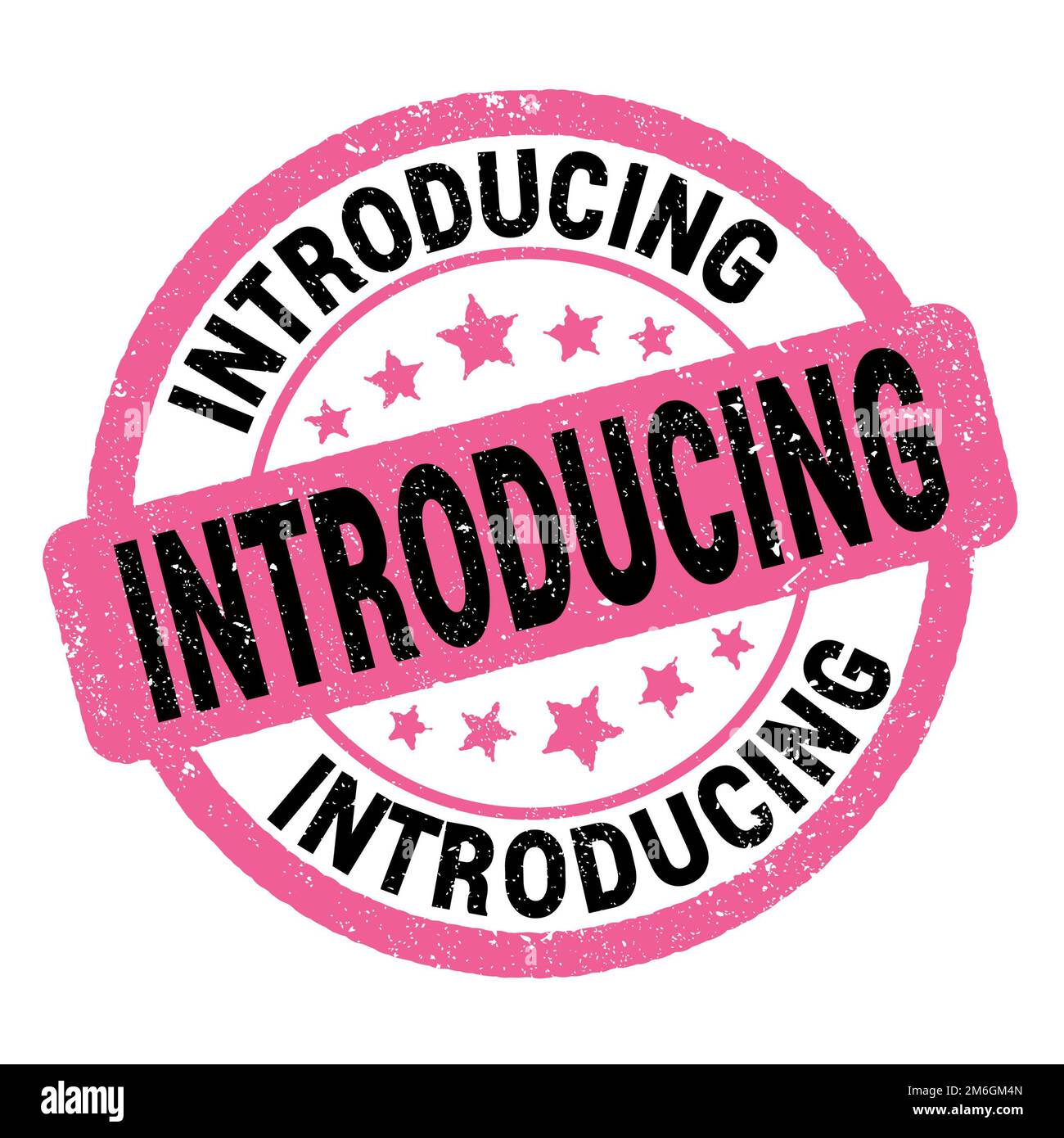 Introducing stamp hi-res stock photography and images - Alamy