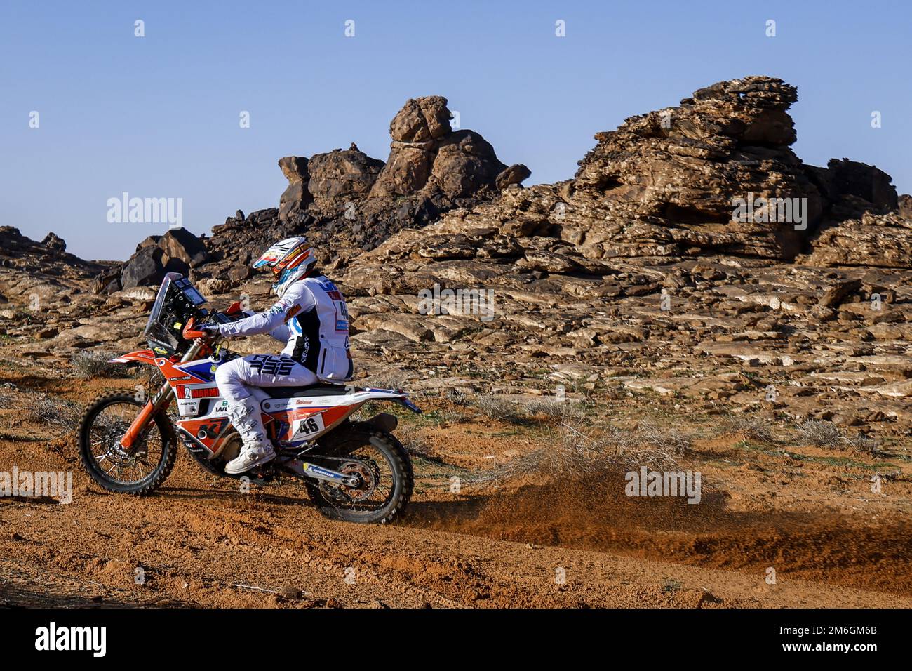46 LUCCI Paolo (ita), BAS World KTM Racing Team, KTM, Moto, FIM W2RC, action during the Stage 4 ...